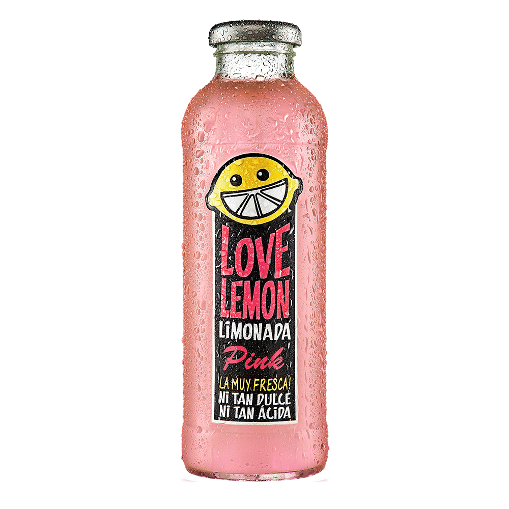 Limonada Love Lemon Pink Botella 475cc - Tost