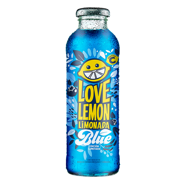 Limonada Love Lemon Blue Botella 475cc - Tost