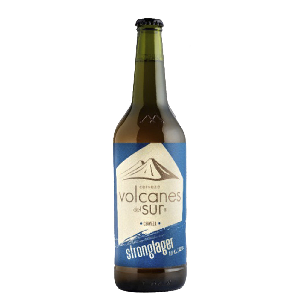 Cerveza Volcanes Del Sur Strong Lager 4,5° 650cc - Tost