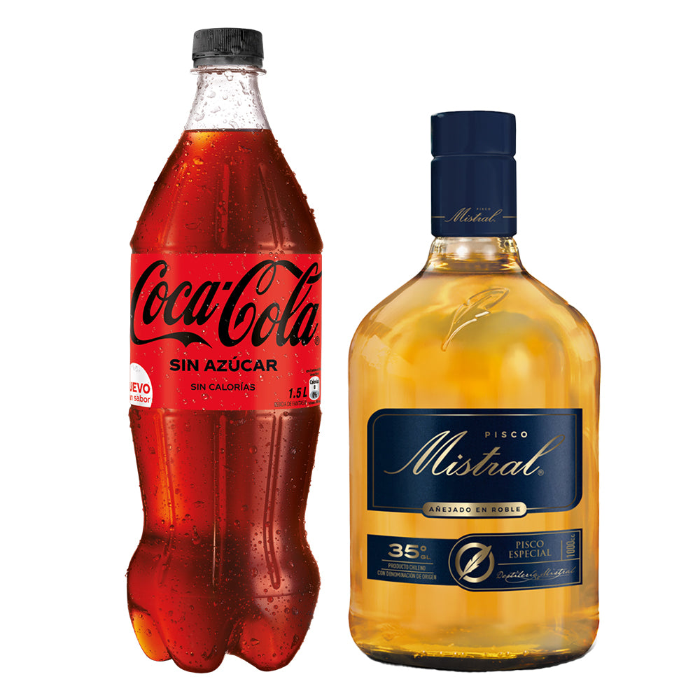 Pack Piscola Mistral 1000cc - Tost