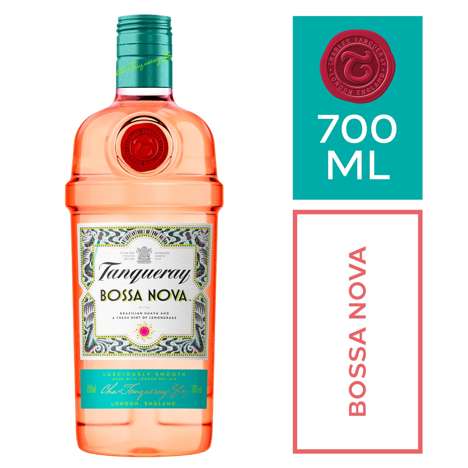 Gin Tanqueray Bossa Nova 700cc - Tost