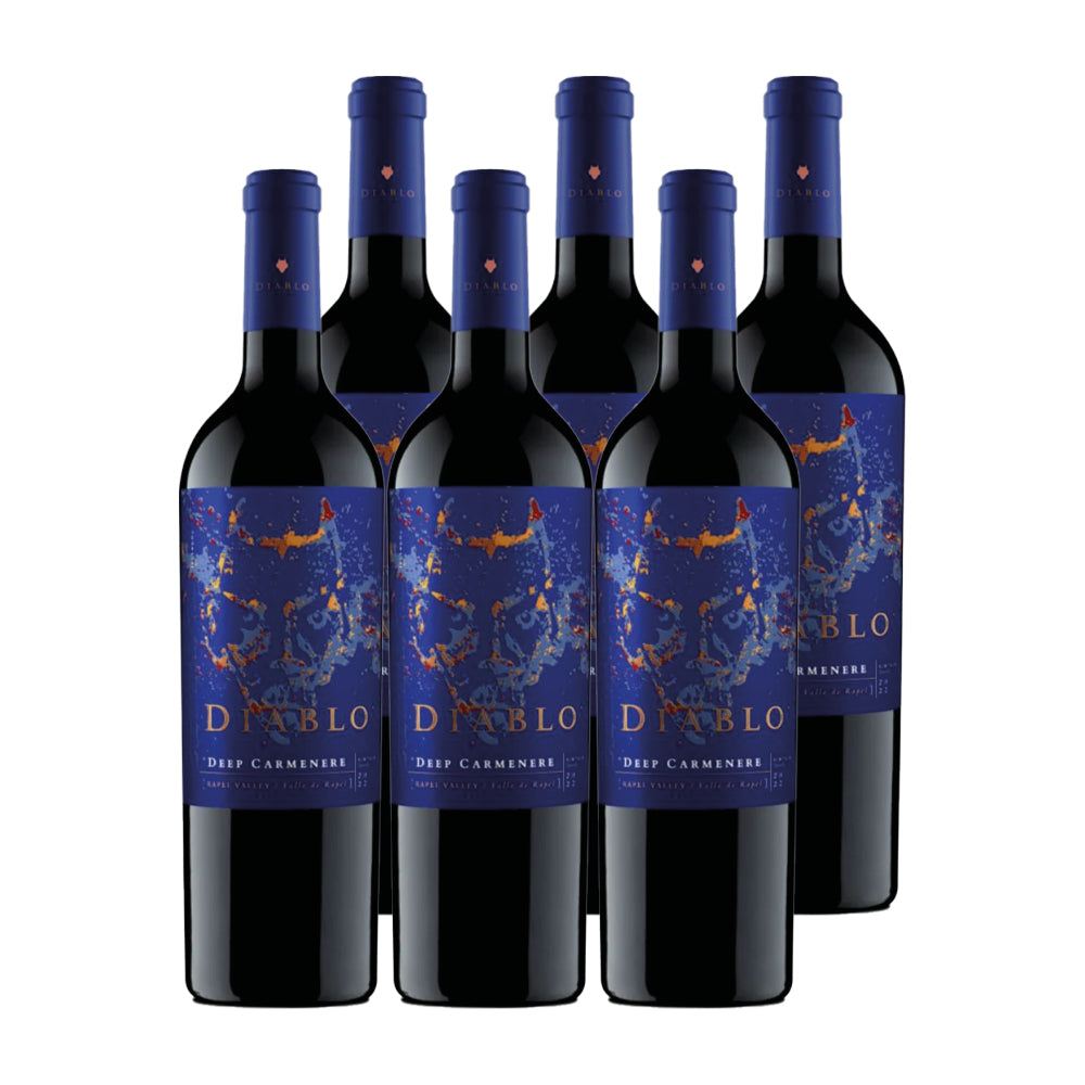 6x VINO DIABLO DEEP CARMENERE 750cc – Tost