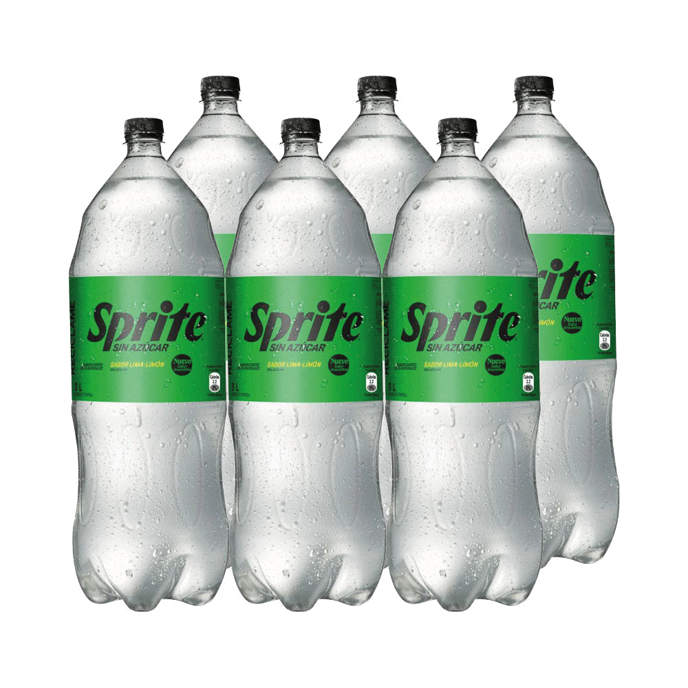 6x Bebida Sprite Sin Azúcar 3000cc – Tost