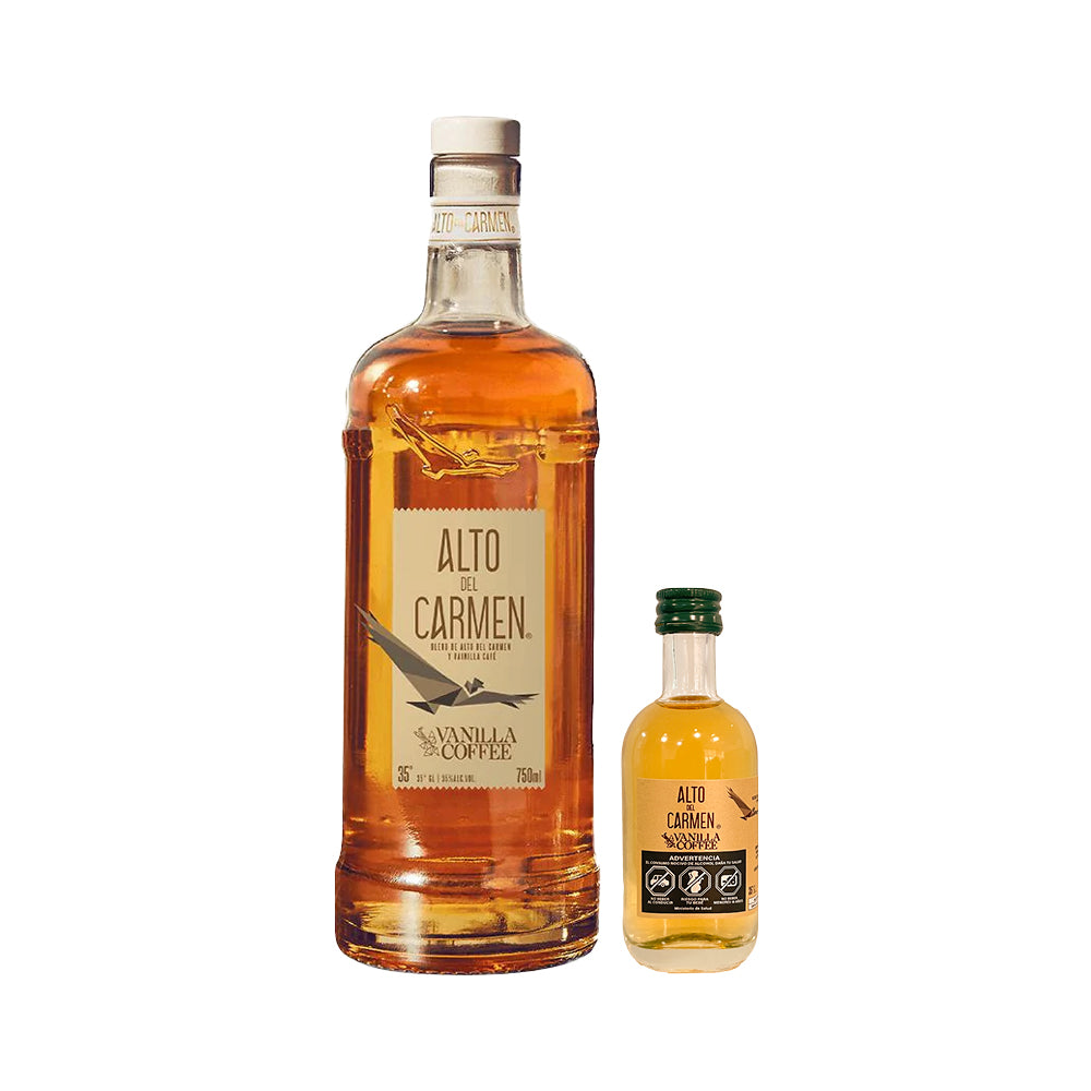 Pack Alto del Carmen Vanilla Coffee 750cc + Miniatura Vanilla Coffee d ...