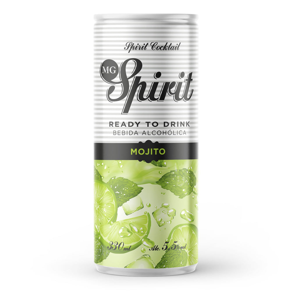 Cóctel MG Spirit Mojito 5,5° Lata 330cc - Tost
