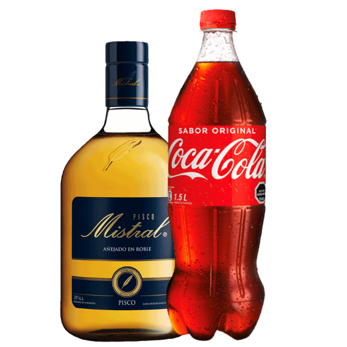 Pack Piscola Mistral 1000cc - Tost